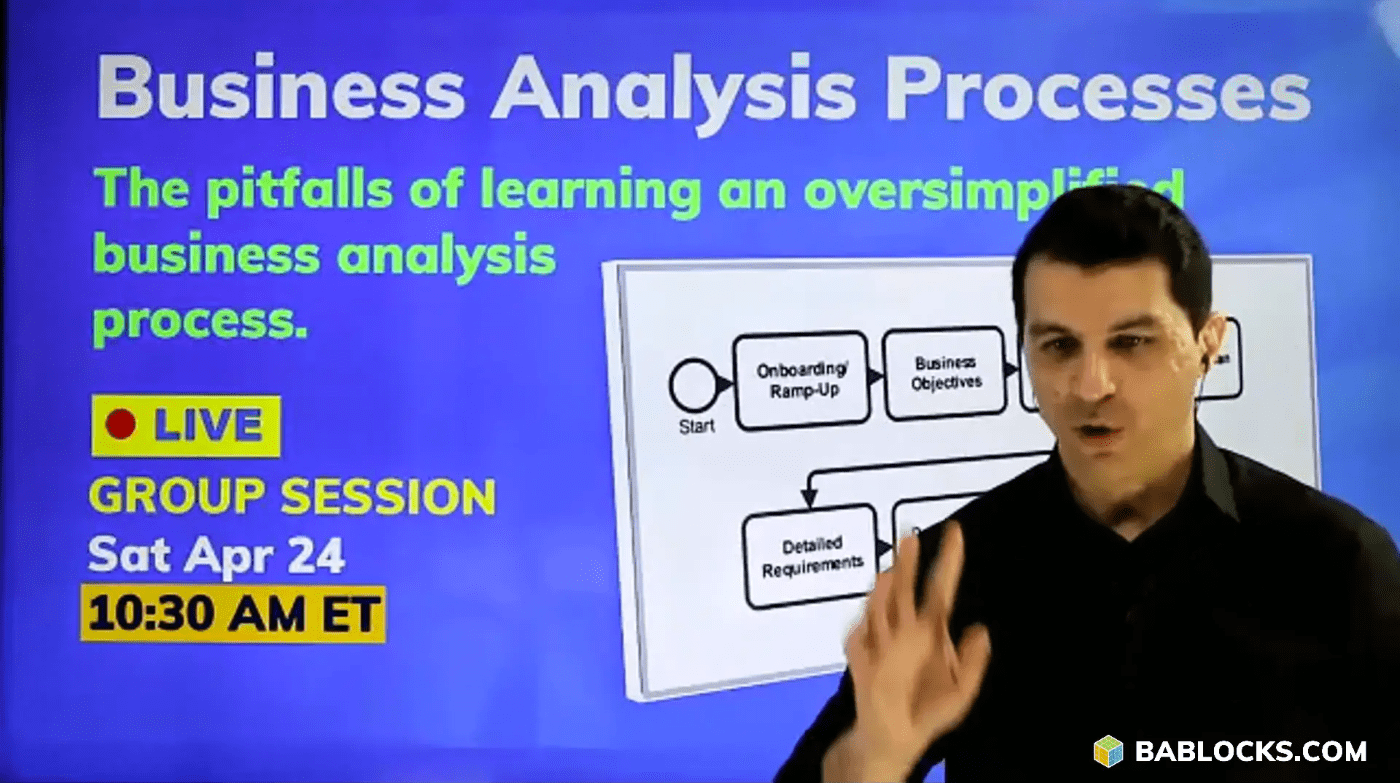 Business Analysis Processes (Replay)