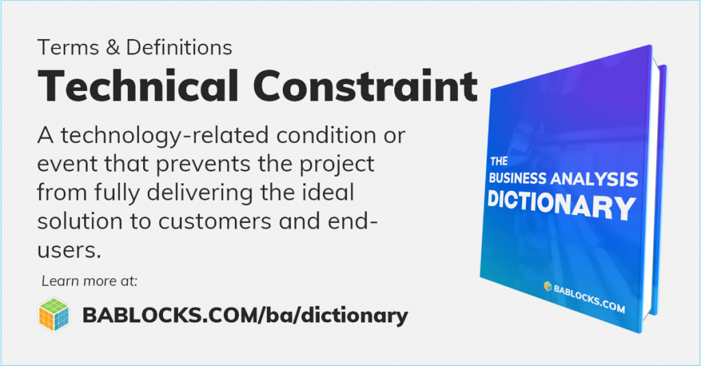 Business Analysis Dictionary