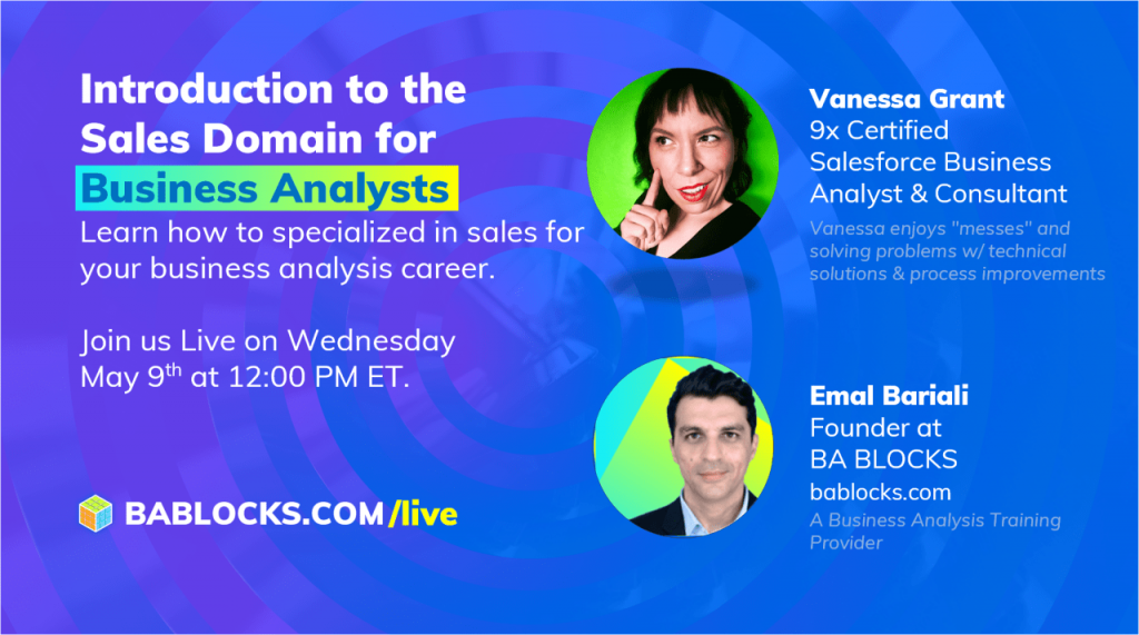 The Live Show for Business Analysis Professionals (LinkedIn & YouTube)