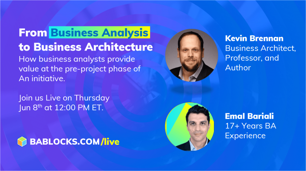 The Live Show for Business Analysis Professionals (LinkedIn & YouTube)