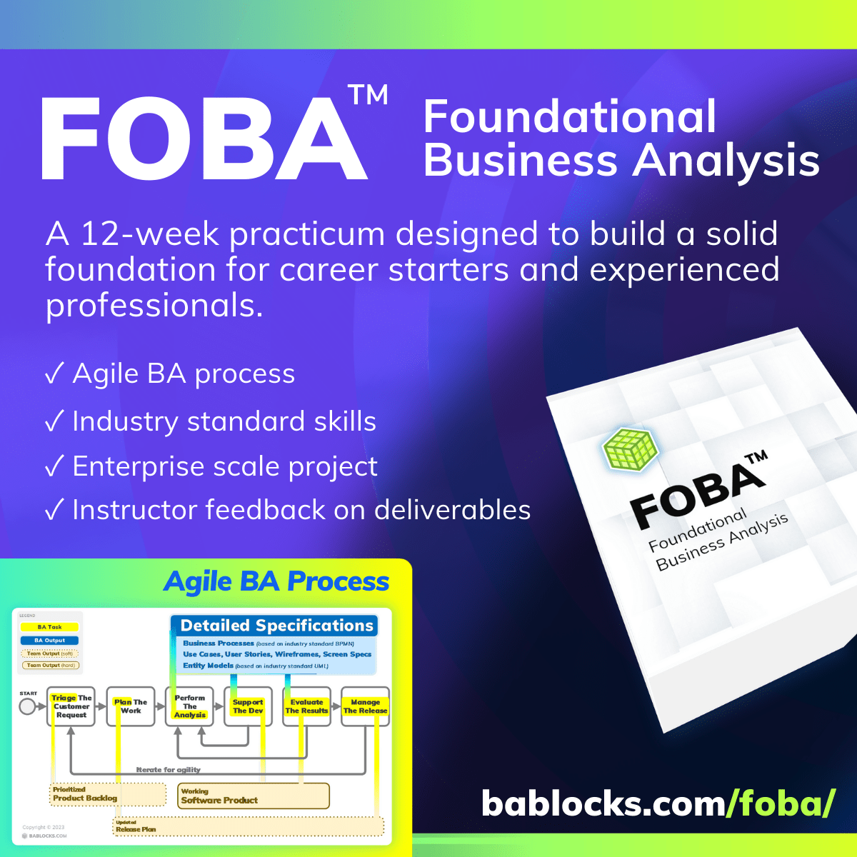 Build Your Business Analysis Foundation with FOBA™